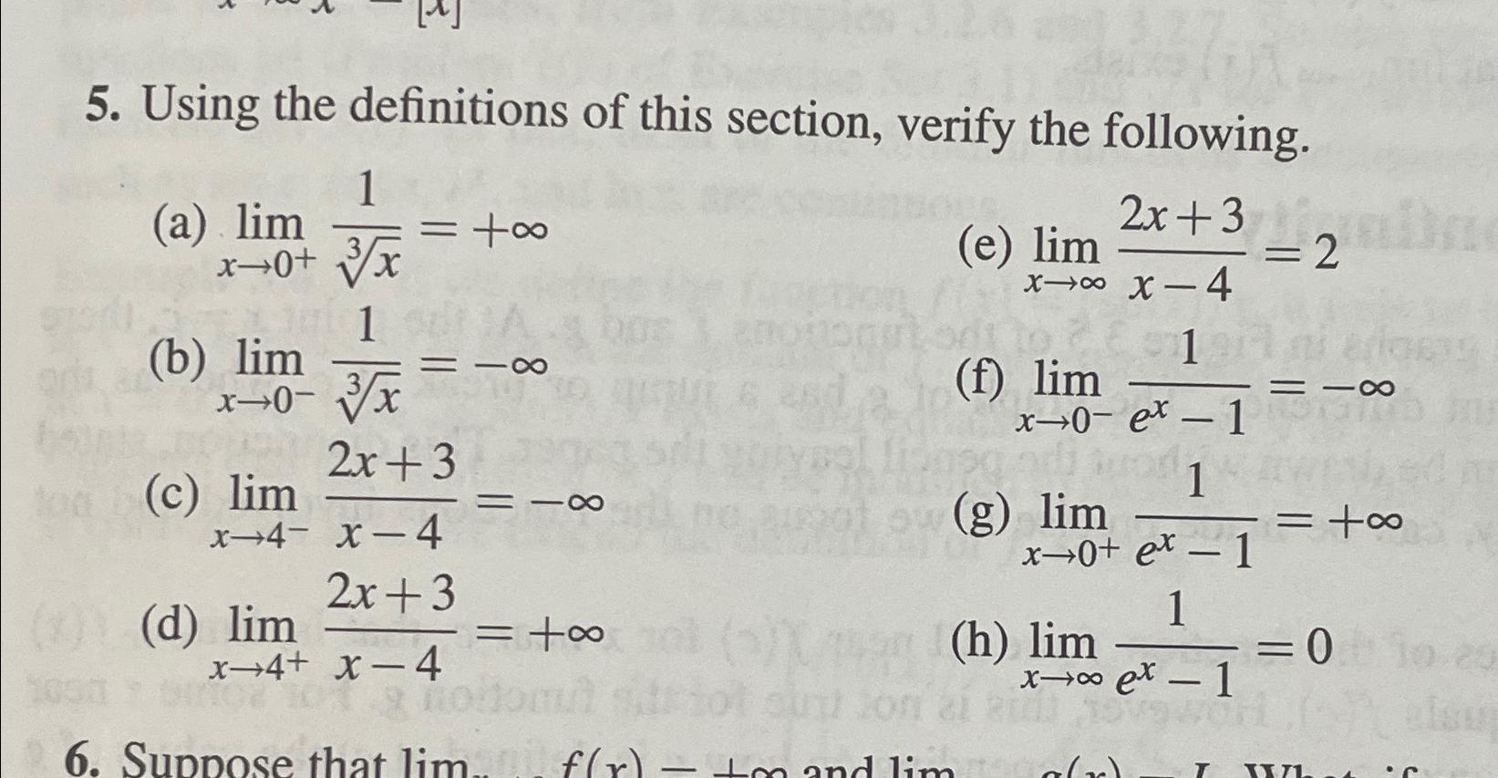 Using the definitions of this section, verify the | Chegg.com