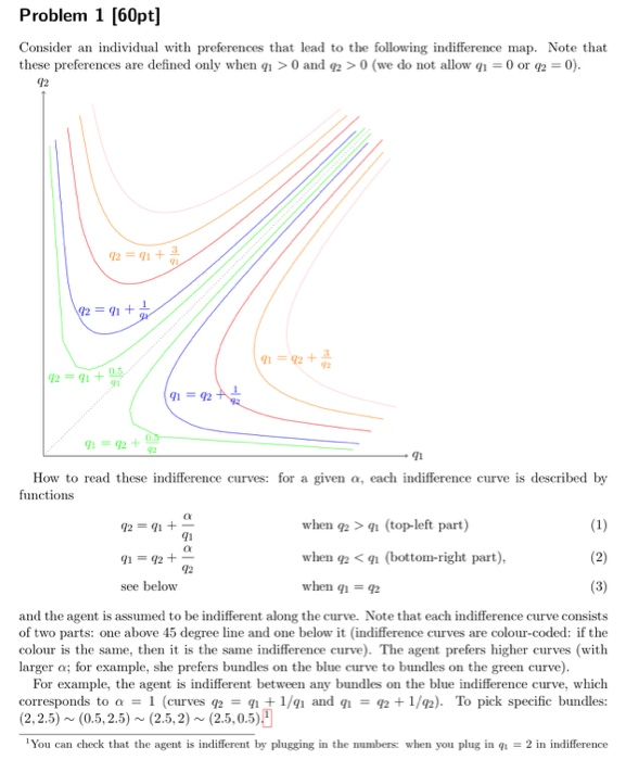 Problem 1 [60pt] Consider an individual with | Chegg.com