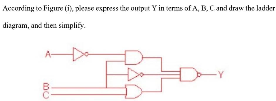 Solved According to Figure (i), please express the output Y | Chegg.com