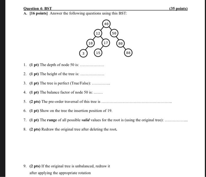 Solved A. [16 points] Answer the following questions using | Chegg.com