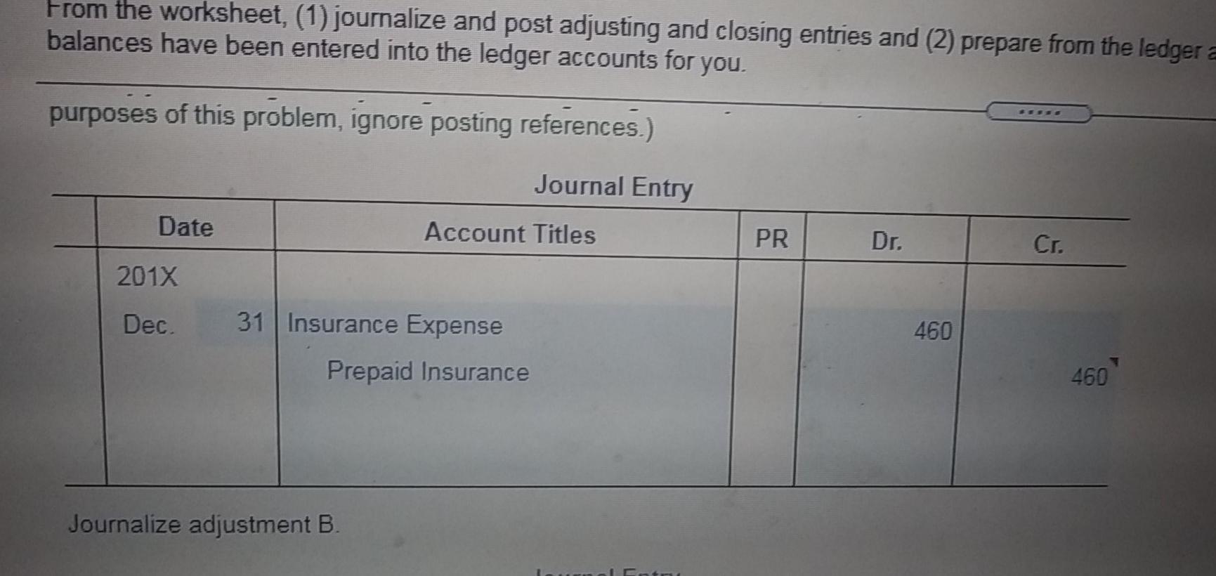 Solved Close out the Withdrawals account. Journal Entry Date | Chegg.com