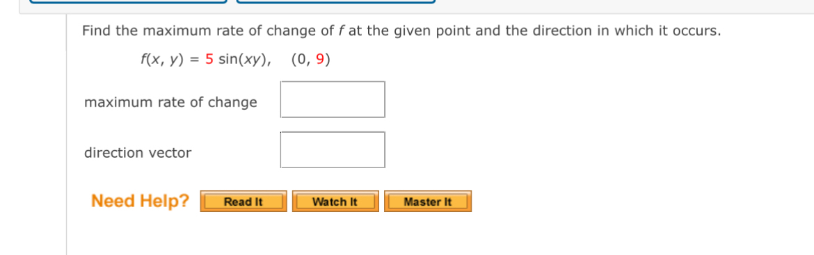 Solved Find the maximum rate of change of f ﻿at the given | Chegg.com