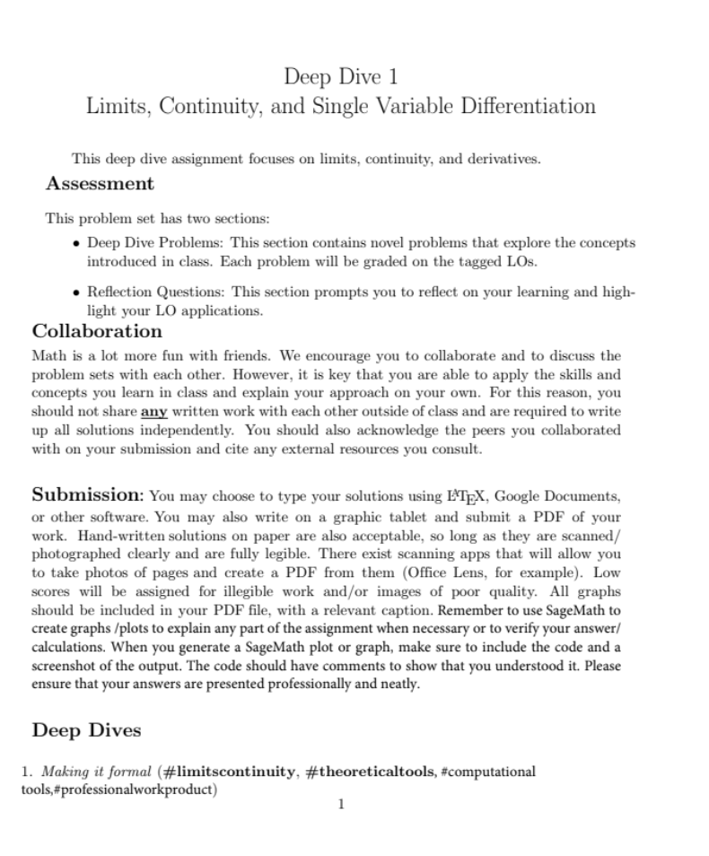 Solved Our goal here is to give a more precise definition | Chegg.com