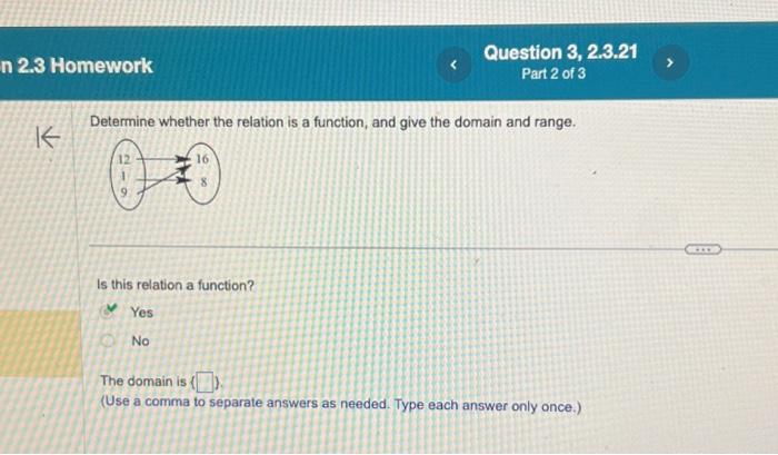 Solved Determine whether the relation is a function, and | Chegg.com