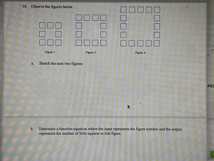 Solved 7 Create A Linear Function Equation That Has A