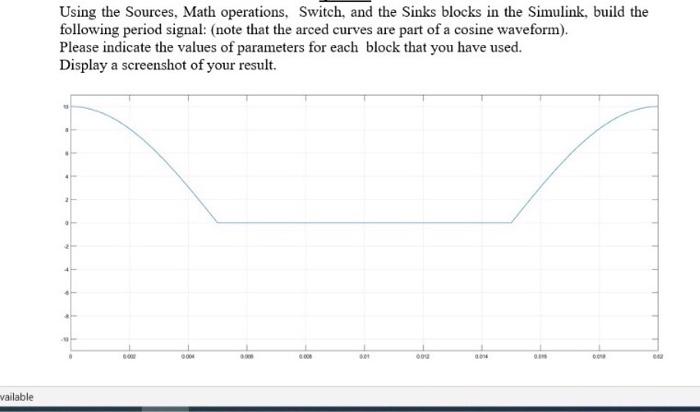 Solved Using the Sources, Math operations, Switch, and the | Chegg.com
