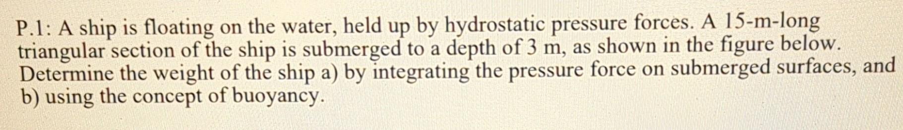 Solved Fluid Mechanics Please answer and explain how to | Chegg.com