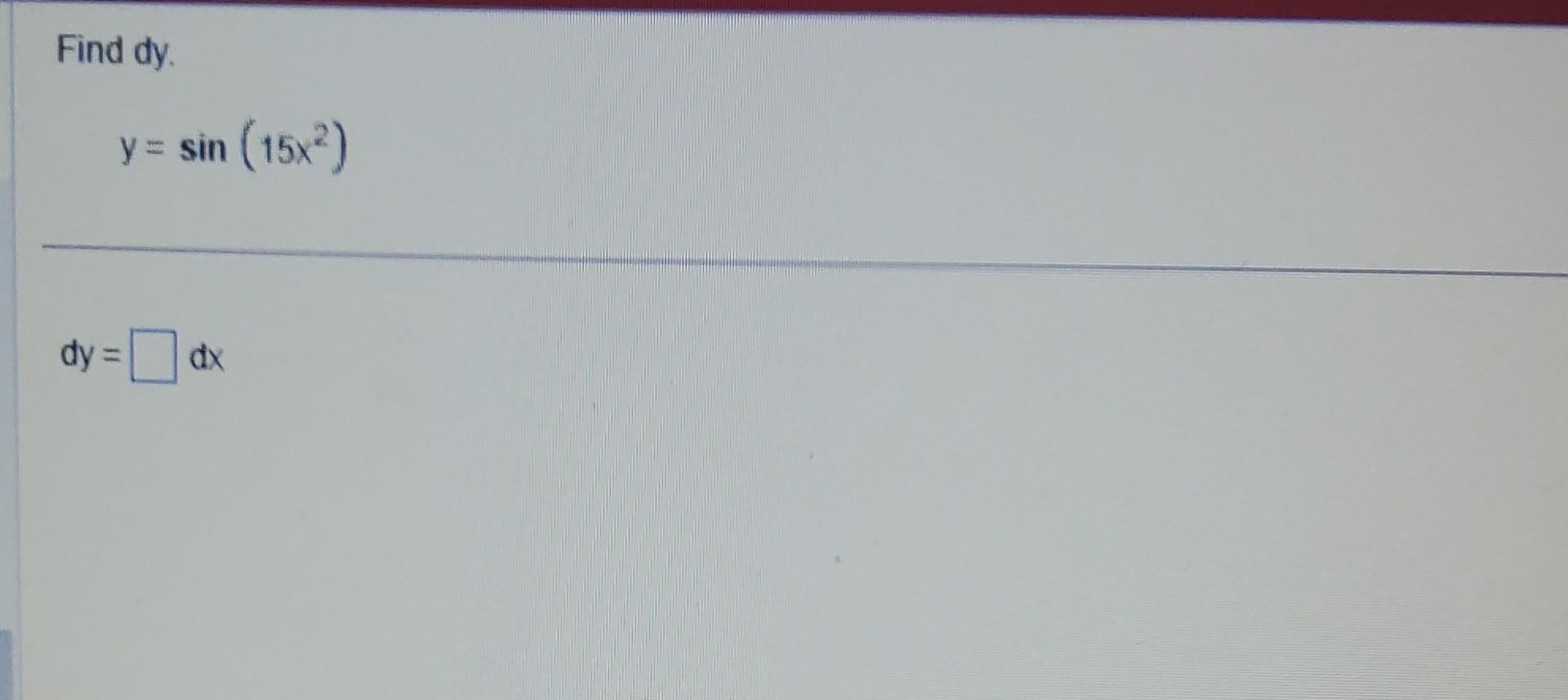 Solved Find dy. y=cot−1(x31)+cos−1(5x) dy=dxFind dy | Chegg.com
