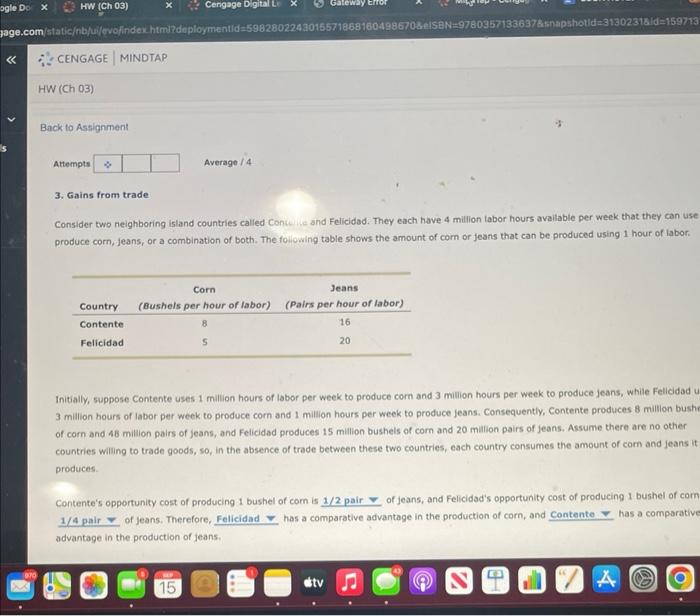 Solved Consider two neighboring island countries calied | Chegg.com