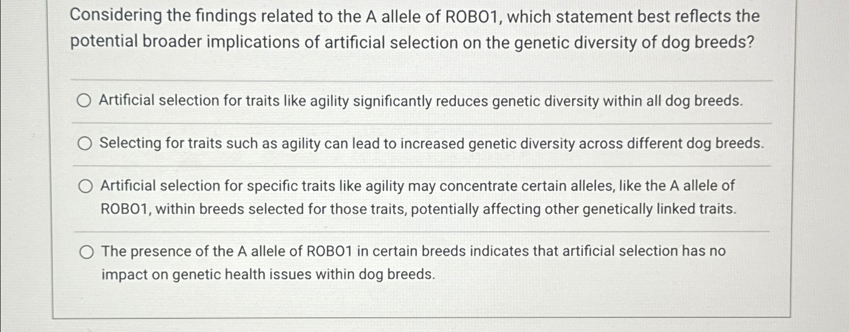 Solved potential broader implications of artificial | Chegg.com