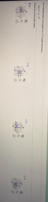 Solved Use a transformation of the graph of yotograph the | Chegg.com