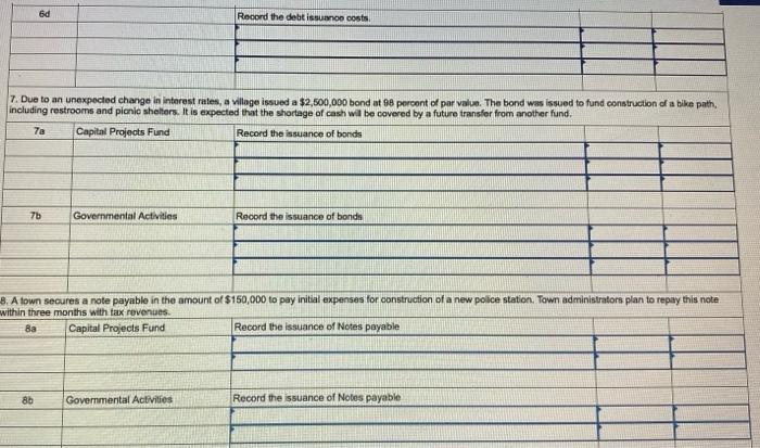 Solved Exercise 6-19 (Static) Long-term Liability | Chegg.com