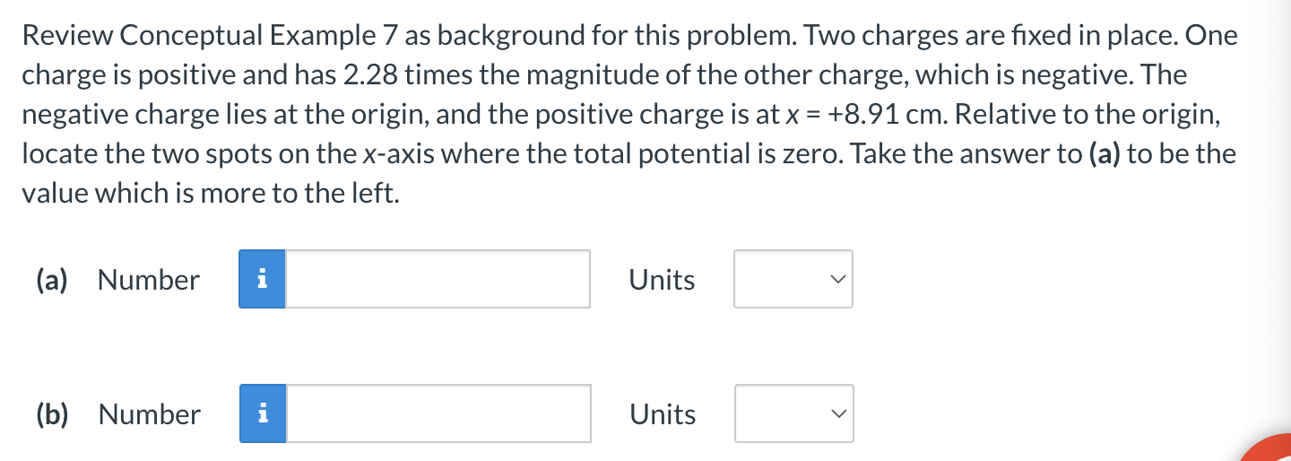 Solved Review Conceptual Example 7 ﻿as background for this | Chegg.com