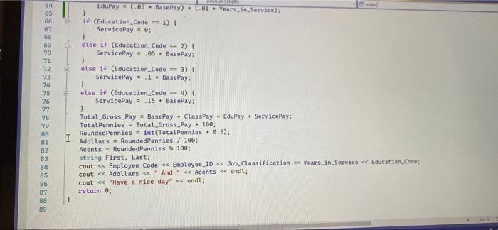 Solved Edit View Git Project Build Debug Analyze Roots | Chegg.com