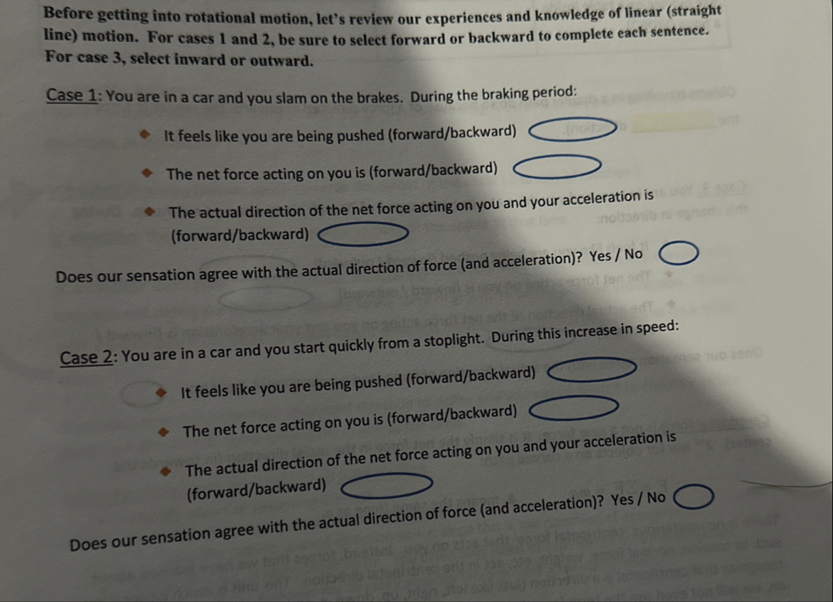 Solved Before getting into rotational motion, let's review | Chegg.com