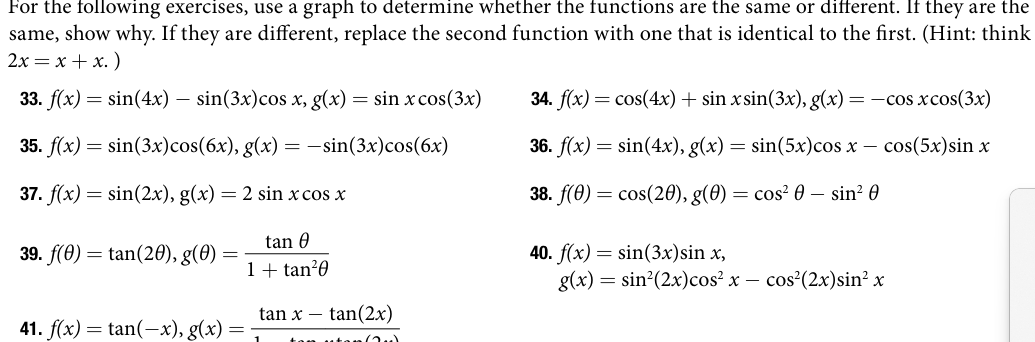 Solved For the following exercises, prove or disprove the | Chegg.com