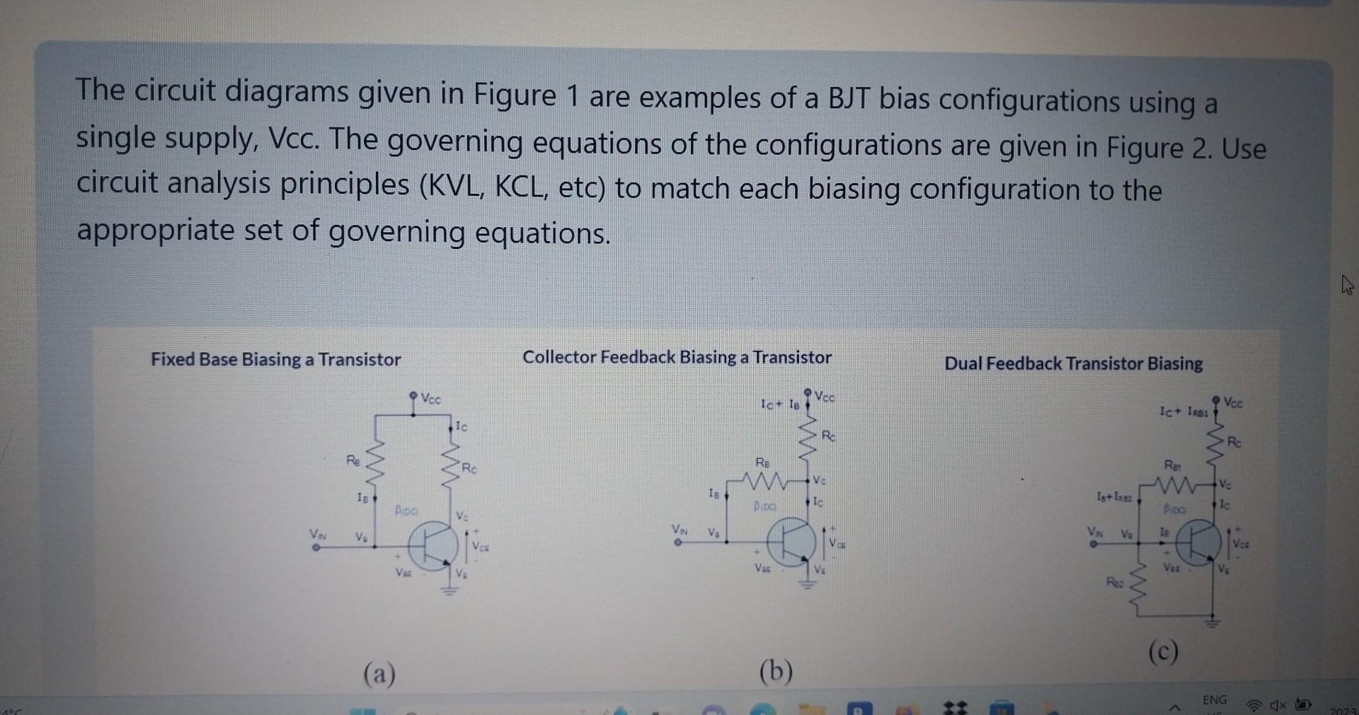 Solved The circuit diagrams given in Figure 1 are examples | Chegg.com