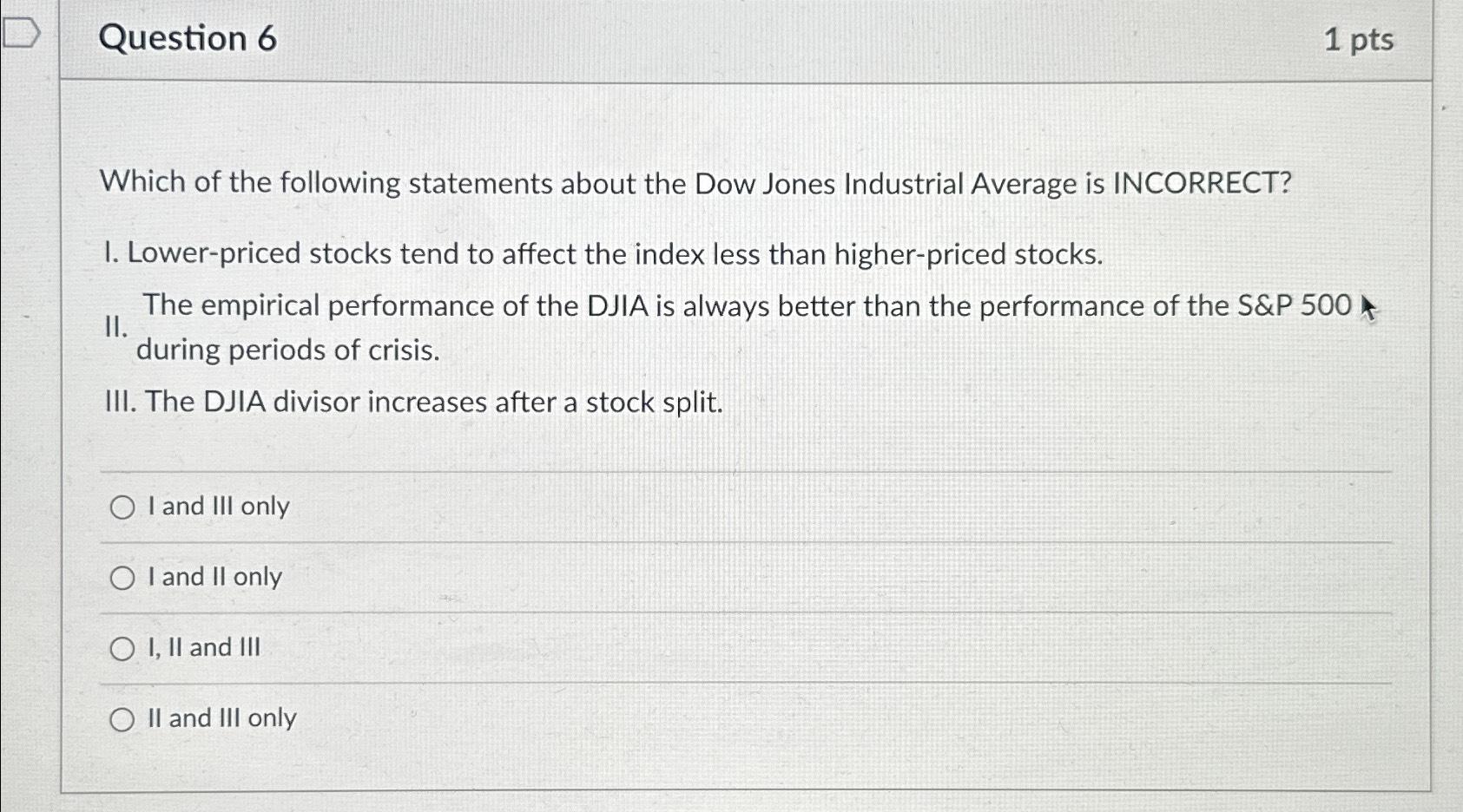 Solved Question 61 ﻿ptsWhich of the following statements | Chegg.com