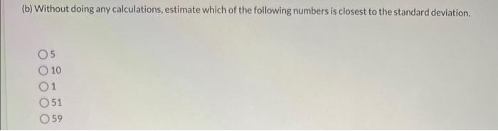 (a) Without doing any calculations, estimate which of | Chegg.com