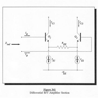 Solved: A Section Of A Differential Amplifier Stage Which ... | Chegg.com