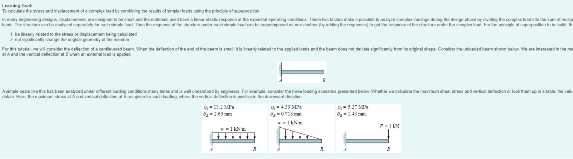 Solved earning Goal: calculate the stress and displacement | Chegg.com Solved earning Goal: calculate the stress and displacement | Chegg.com