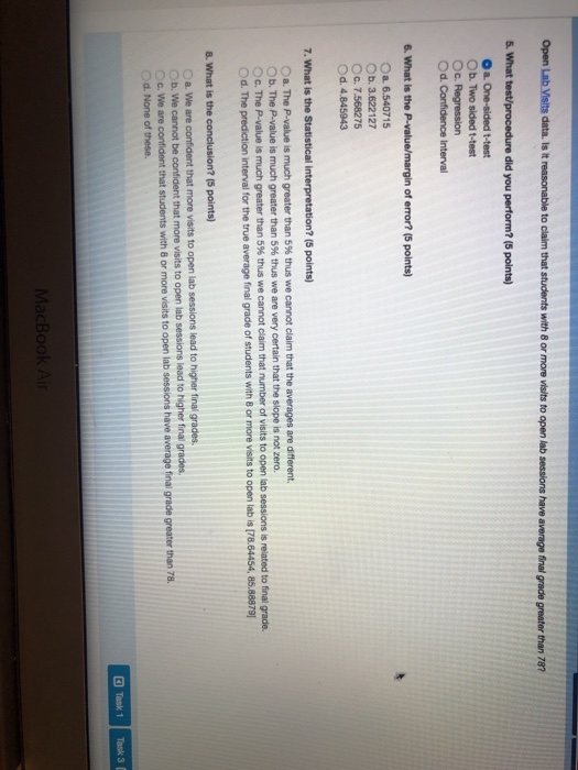 Solved What is the answer to number 5 based on the question | Chegg.com