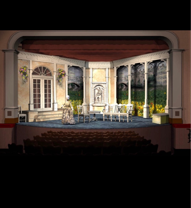Solved look at the Proscenium Arch in the photograph | Chegg.com
