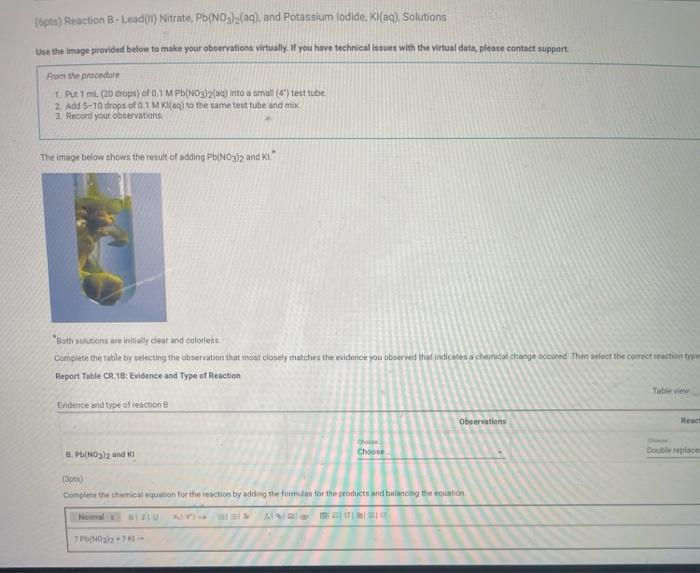 Solved 1. Add a smari piece of zhe matal to the wilutien. | Chegg.com