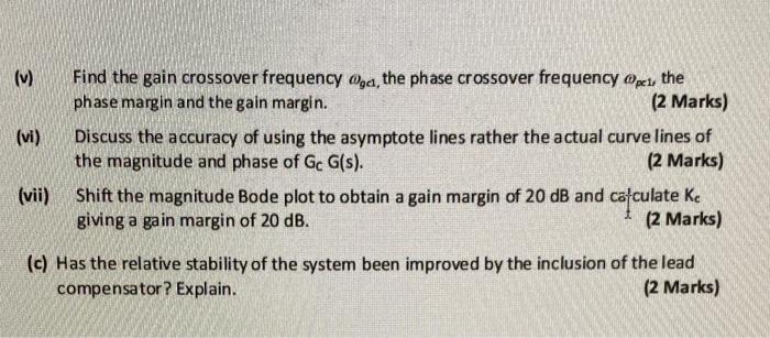 Solved (a) Consider the system shown below in Figure 05.1 9 | Chegg.com