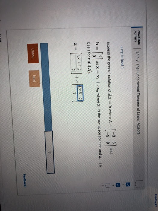 Solved Feedback? CHALLENGE ACTIVITY 24.4.3: The Fundamental | Chegg.com