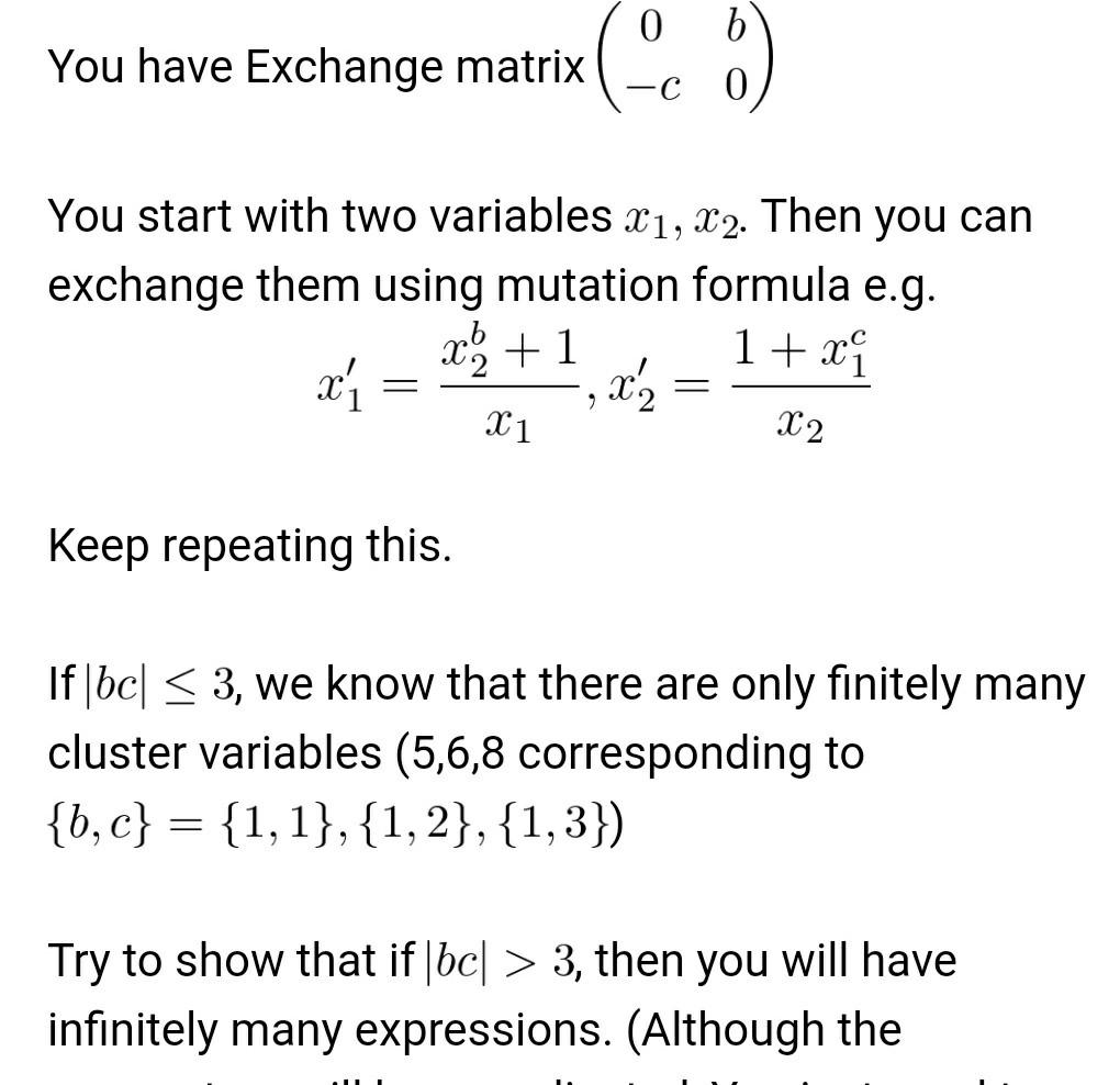 Solved You have Exchange matrix (c) You start with two | Chegg.com