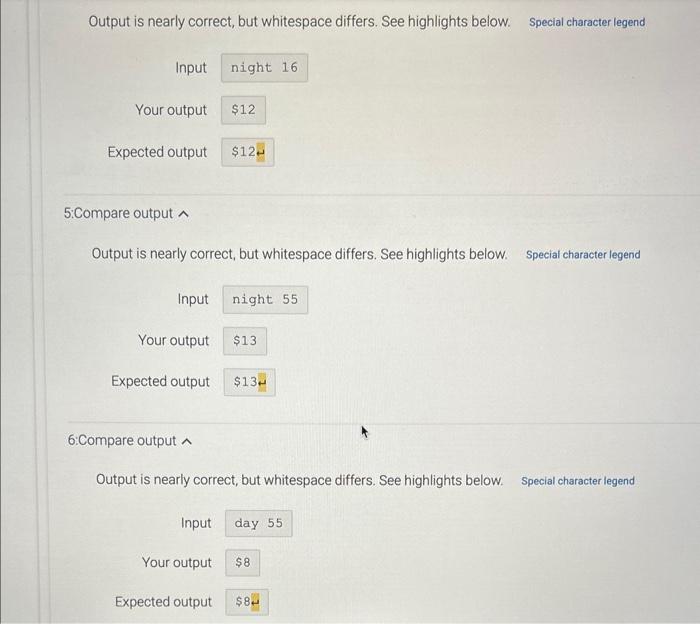 Solved Write a program that takes in a string that hoids the | Chegg.com