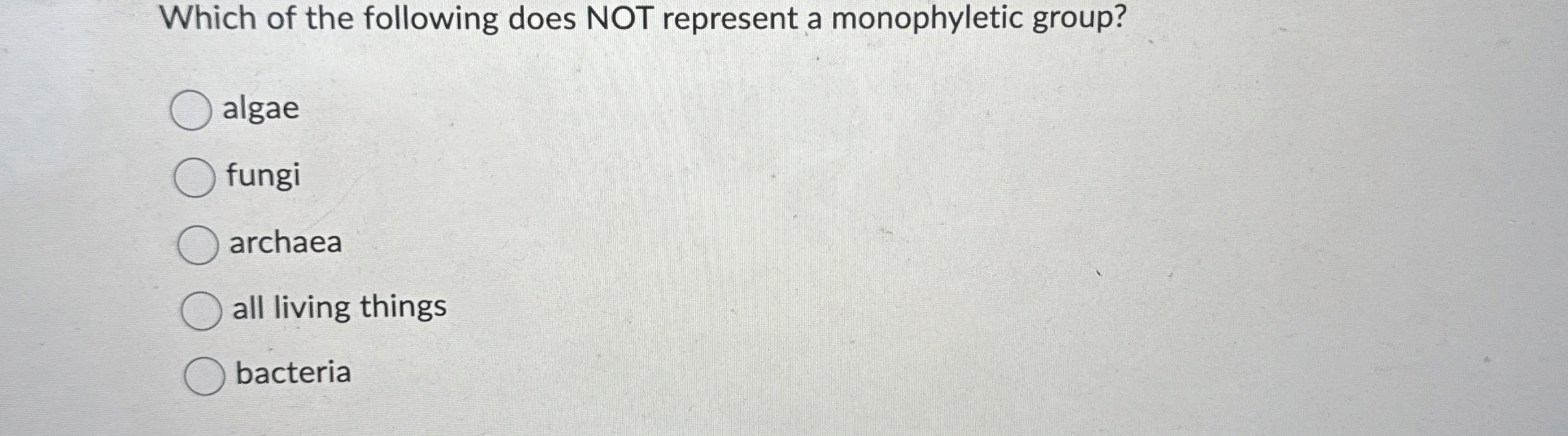 Solved Which of the following does NOT represent a | Chegg.com