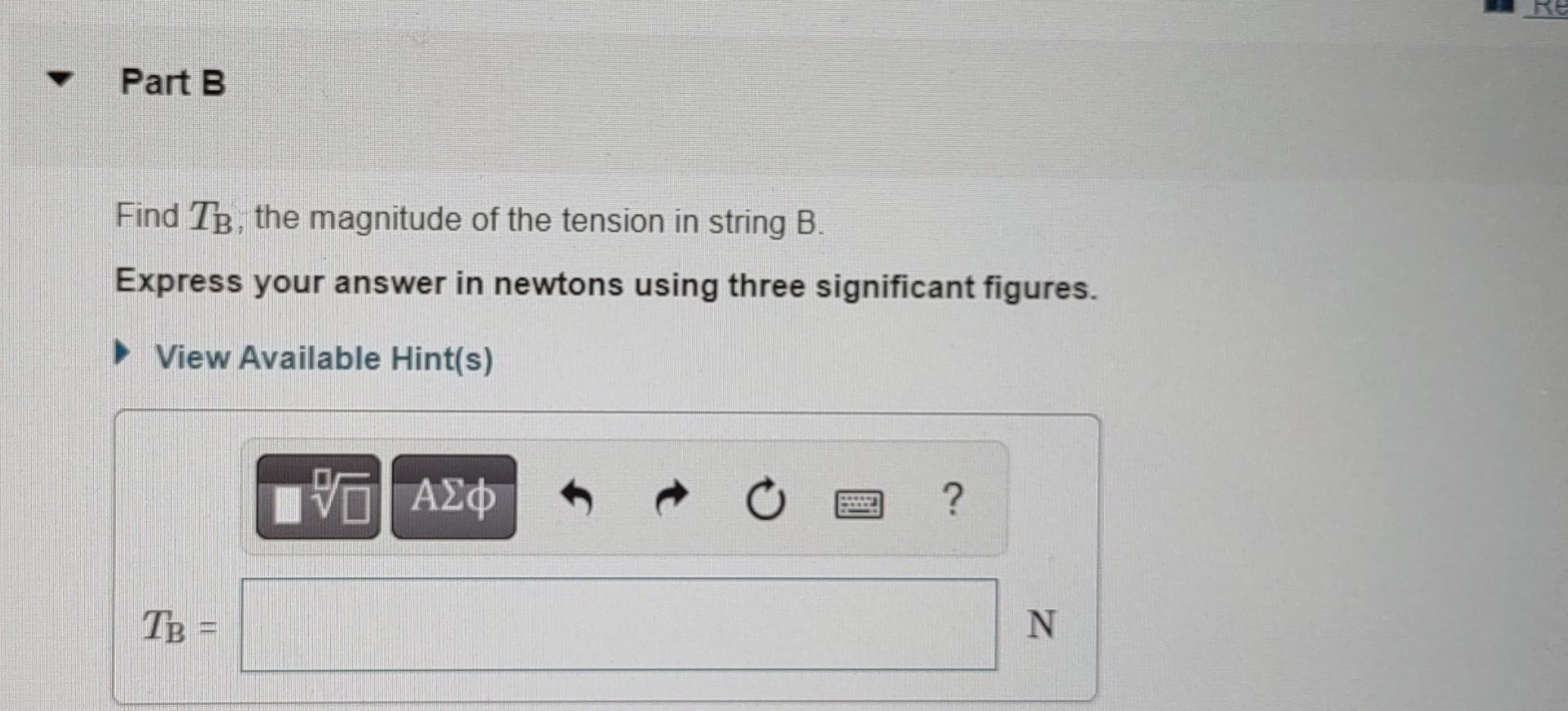 Solved A Bar Suspended by Two Vertical Strings The figure | Chegg.com