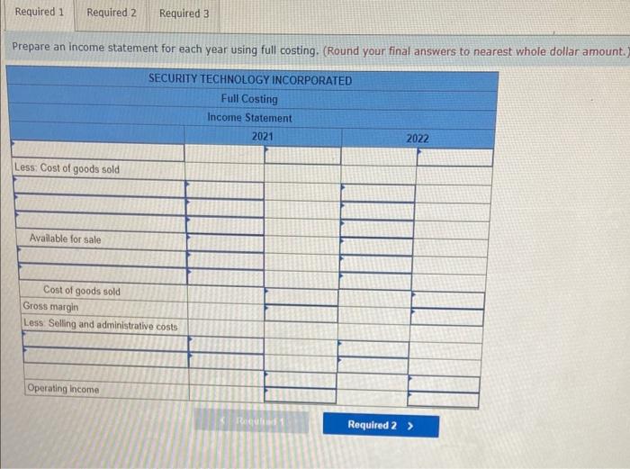 Solved Security Technology Incorporated (STi) is a | Chegg.com