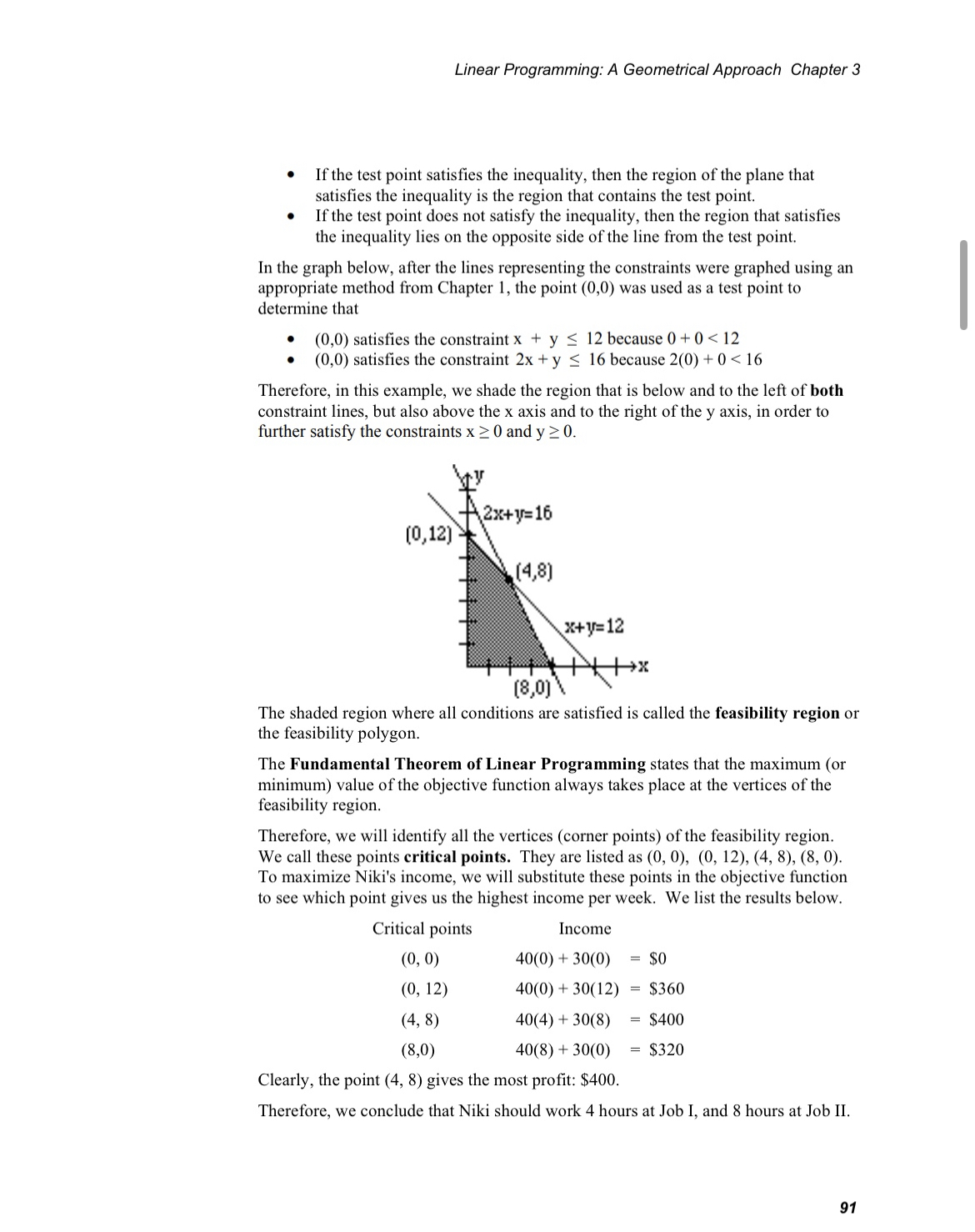 Solved Linear Programming: A Geometrical Approach Chapter | Chegg.com