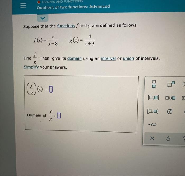 Solved = O GRAPHS AND FUNCTIONS Inverse functions: Linear, | Chegg.com