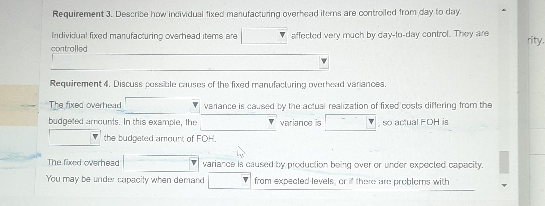 Solved Record the variable manufacturing overhead allocated. | Chegg.com