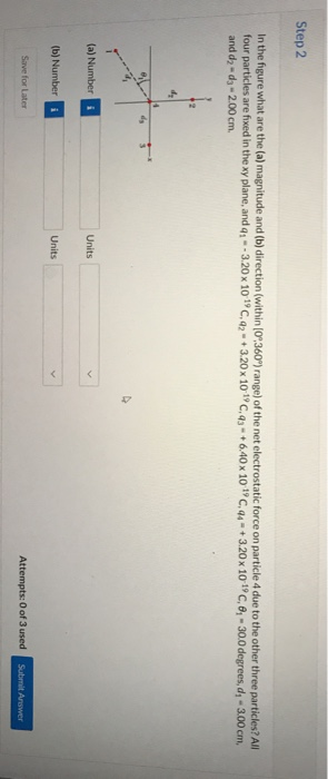Solved Step 2 In the figure what are the (a) magnitude and | Chegg.com