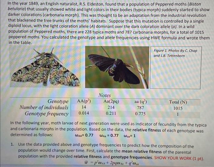 Solved In the year 1849 , an English naturalist, R.S. | Chegg.com