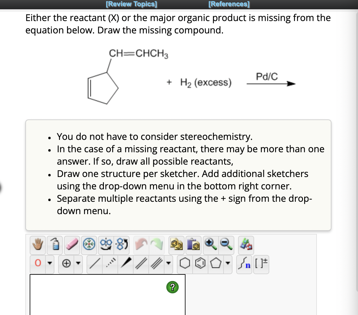Solved Either the reactant \( (X) \) ﻿or the major organic | Chegg.com