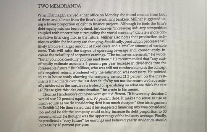Flanagan considers notes payable when calculating the | Chegg.com