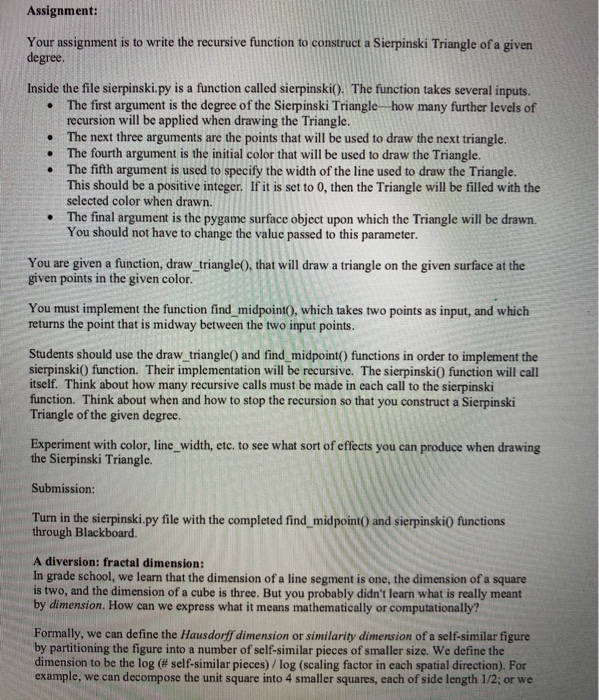 Solved Description: This project will allow to exercise your | Chegg.com