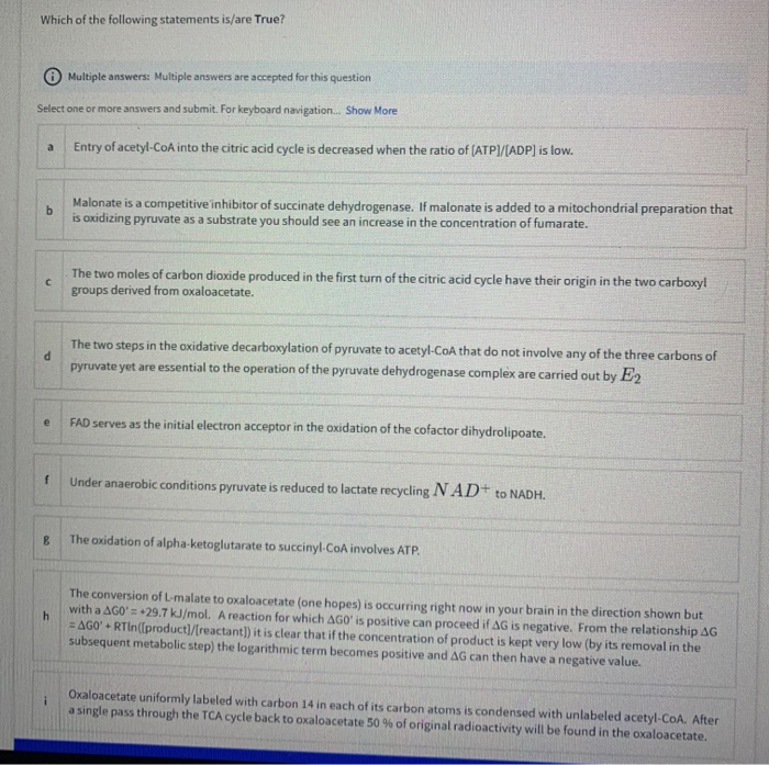 Solved Which of the following statements is/are True? | Chegg.com