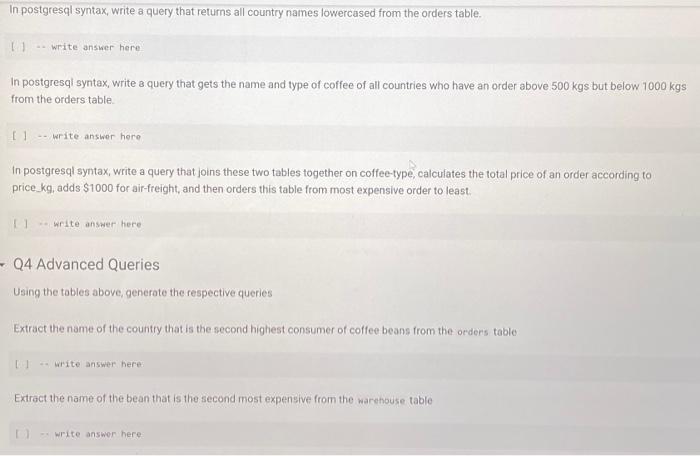 Solved primary key = prod id orders primary key = ord_id In | Chegg.com