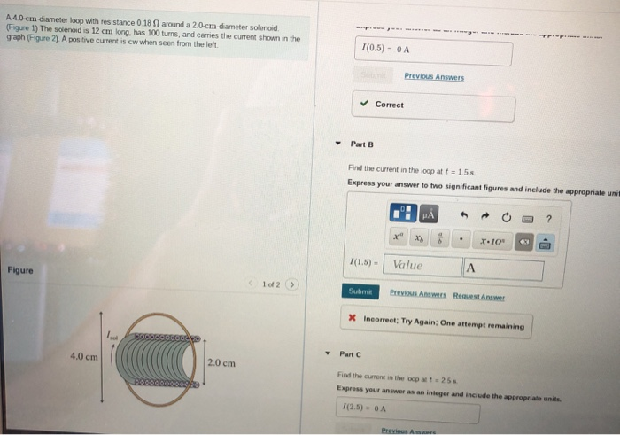 Solved A 40 cm diameter loop with resistance 0 18 around a | Chegg.com