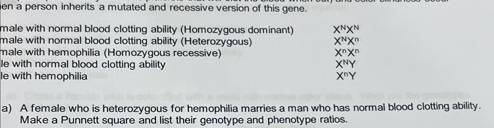 Solved en a person inherits a mutated and recessive version | Chegg.com