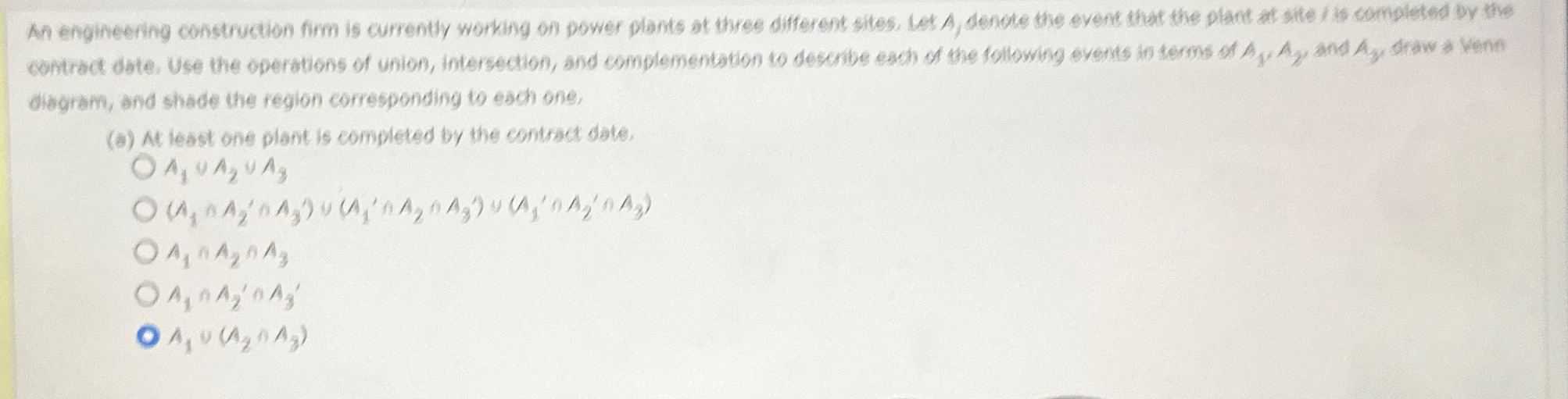 An engineering construction firm is currenty working | Chegg.com