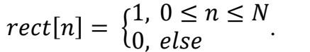 Solved rect[n]={1,0≤n≤N0, else Compute and plot | Chegg.com