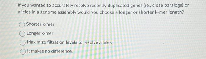Calculate the N50 for the example contigs below | Chegg.com